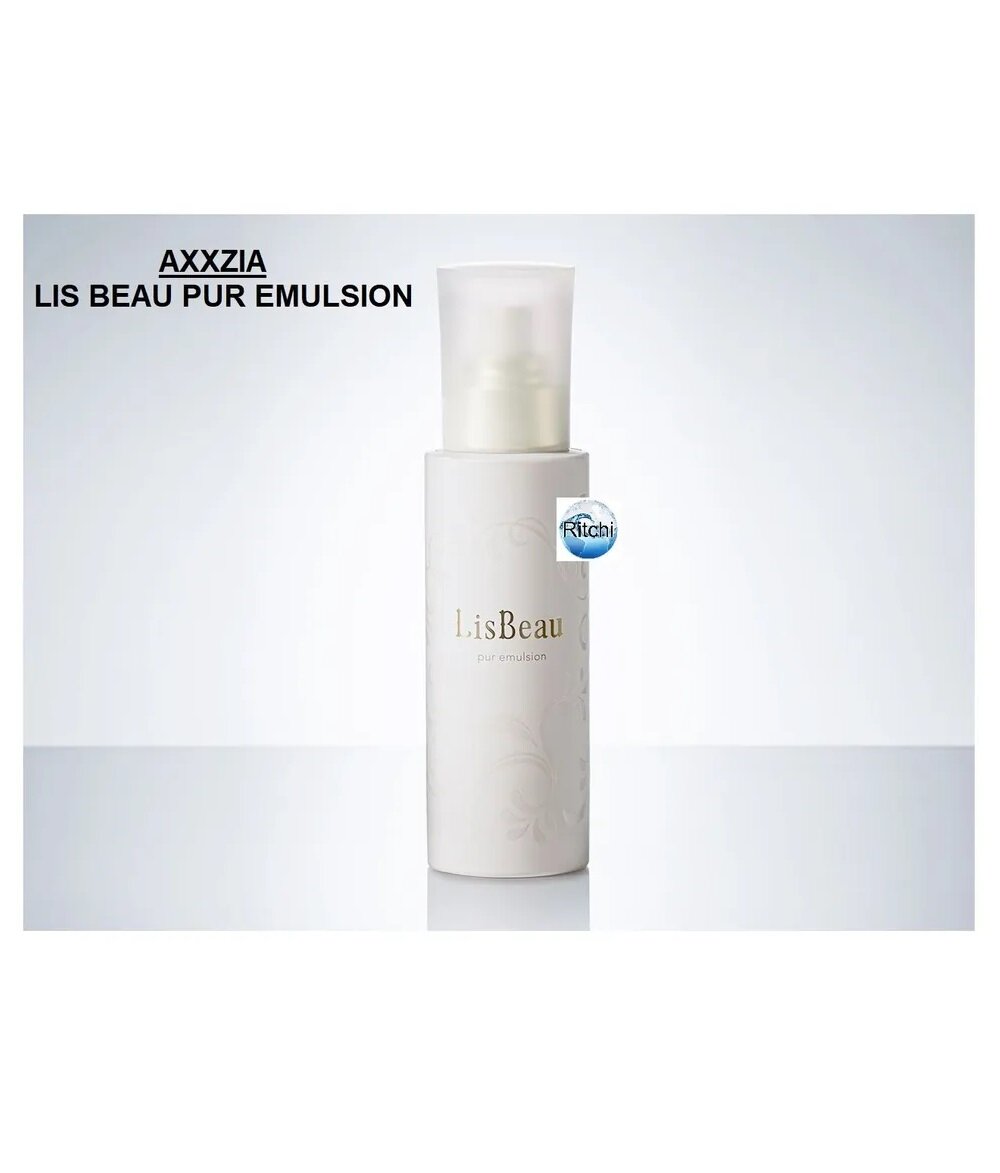 Axxzia LIS BEAU PUR EMULSION японская увлажняющая эмульсия для фарфоровой кожи, для гладкости и сияния кожи, 100 мл.