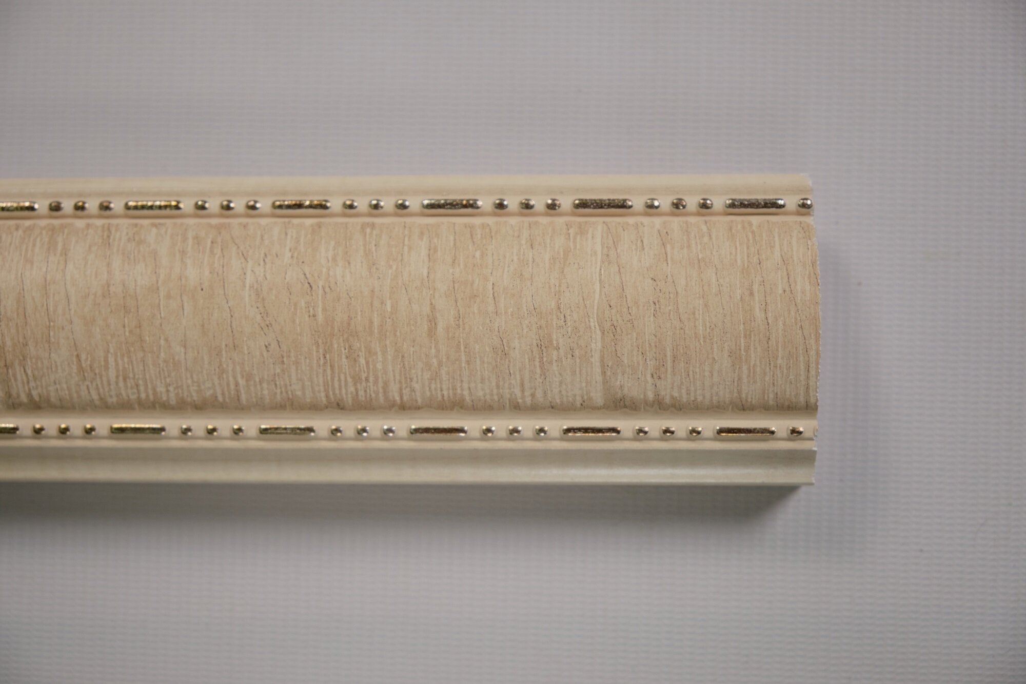 Молдинг, плинтус, интерьерный багет, набор 2шт. 64х32х1100мм Дуб белёный Cosca 176-6