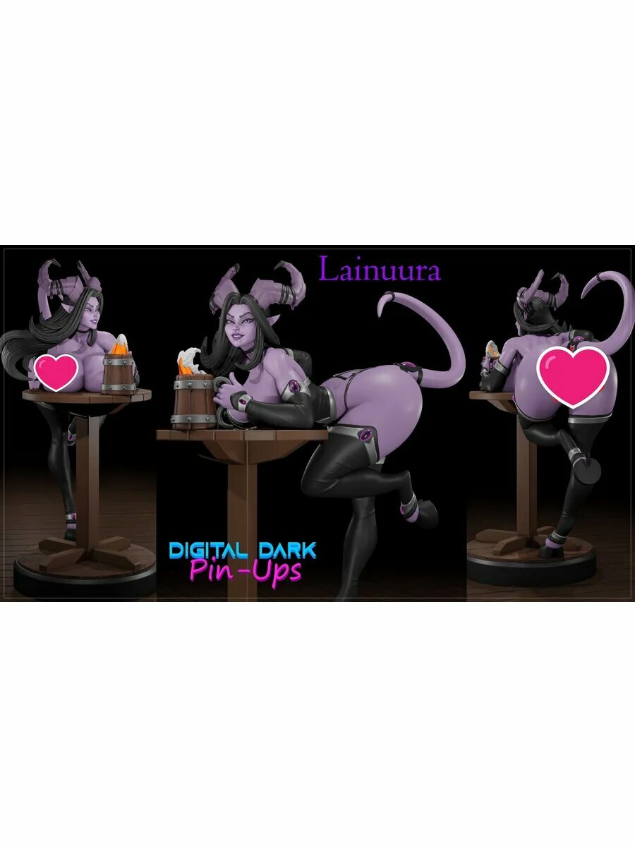 Коллекционная фигурка Lainuura (18+) под покраску 20 см
