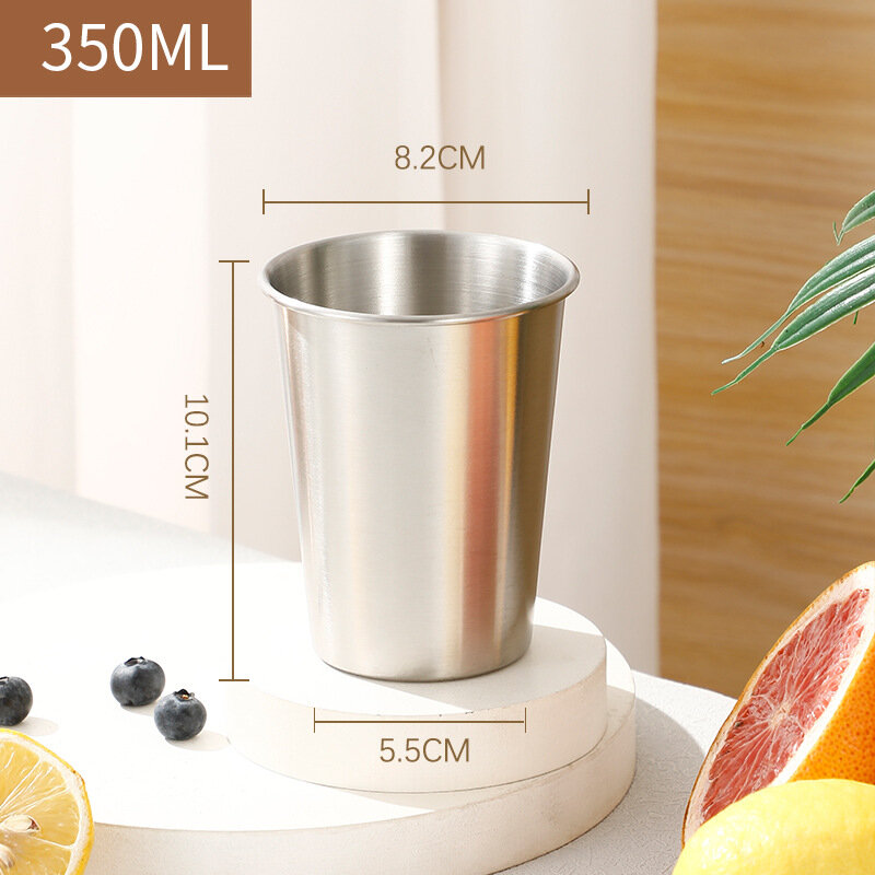 304 чашка для керлинга из нержавеющей стали Портативный Кемпинг пивная чашка устойчивая к падению портативная чашка для