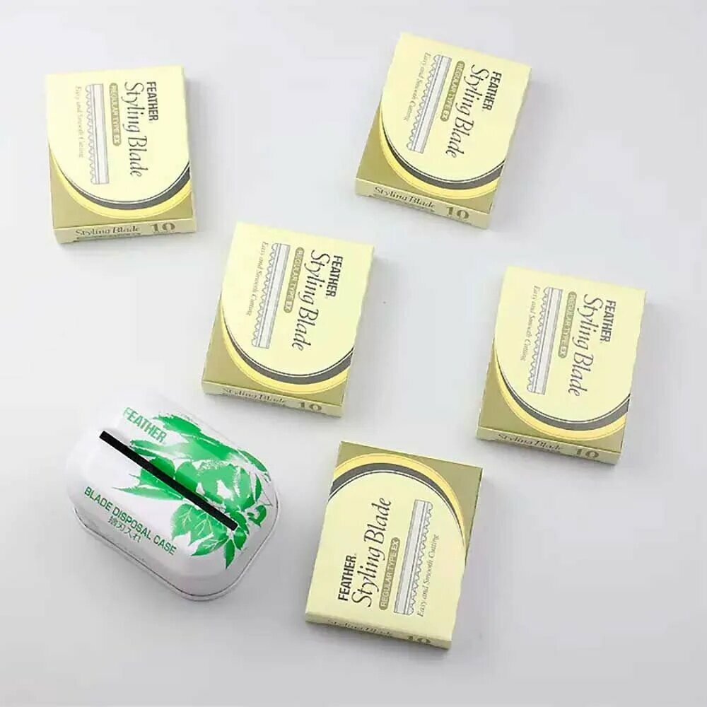 Лезвия Feather Styling Blade 50шт/уп д/бритв