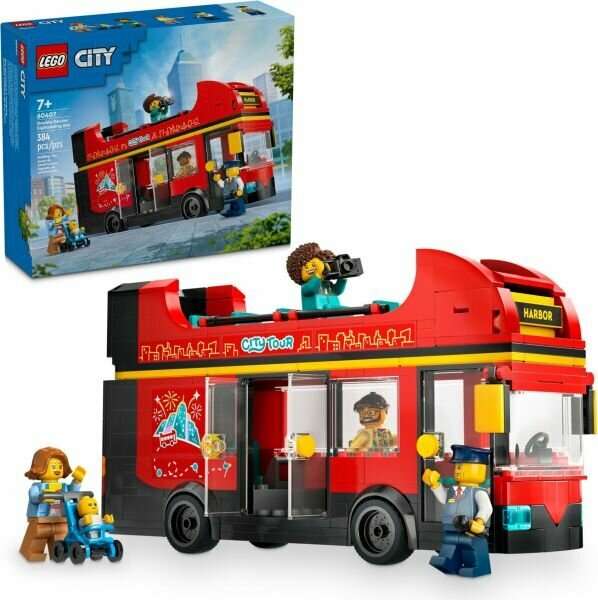 Lego 60407 City Двухэтажный экскурсионный автобус