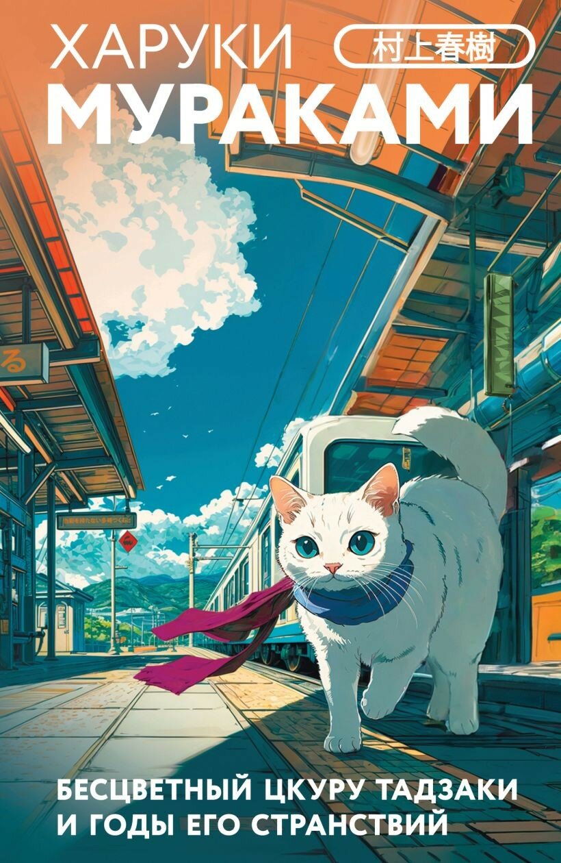 Бесцветный Цкуру Тадзаки и годы его странствий (закладка с Котом внутри)