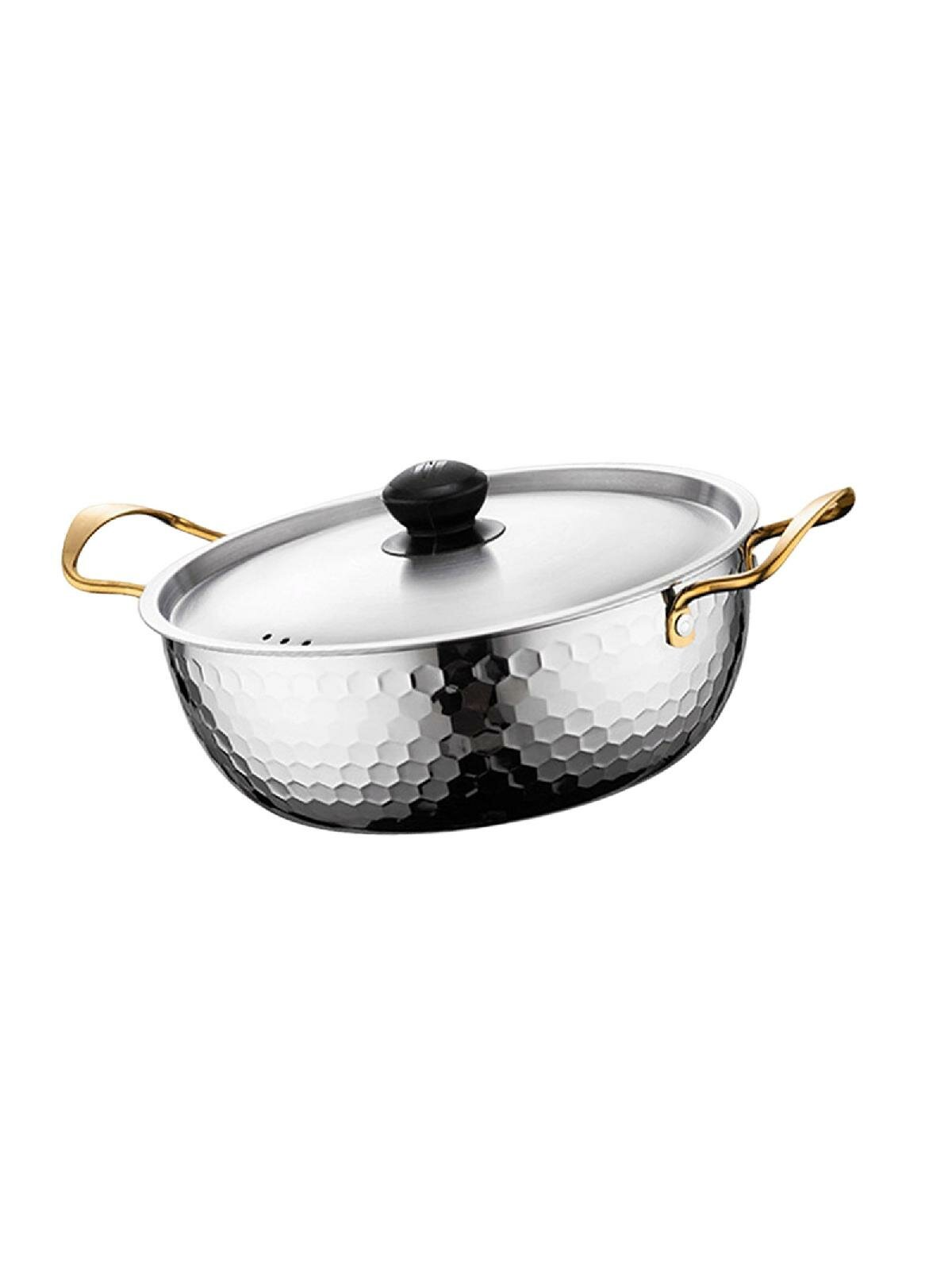 Кастрюля для приготовления супа рамен из нержавеющей стали, универсальный кухонный инструмент