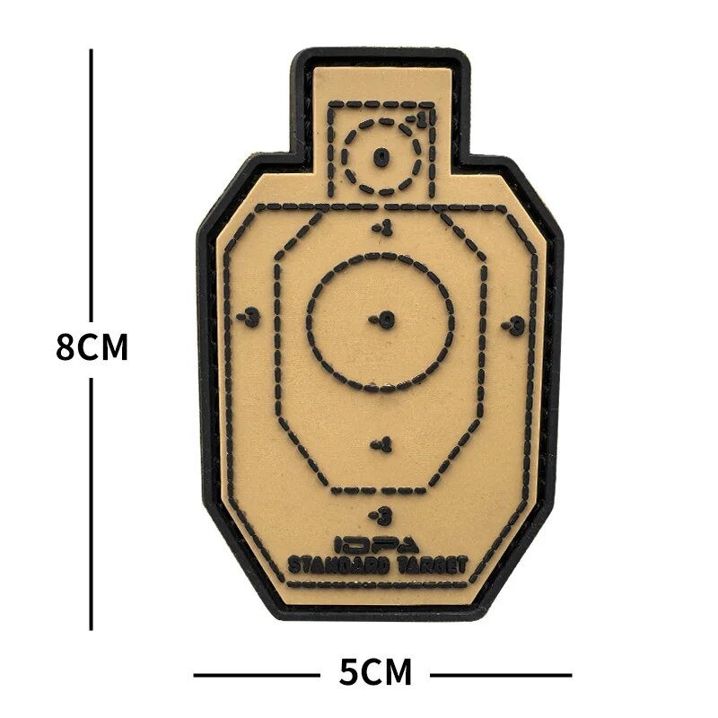 Светящаяся ручная граната Glock, 3D нашивка из ПВХ, тактические нашивки на липучке, блестящие нашивки для одежды