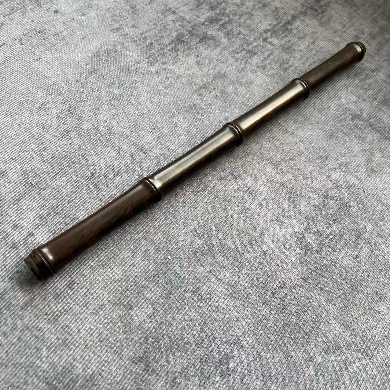 Фиолетовая сандаловая бамбуковая палка, игрушечная палка для боевых искусств, палка для заднего удара, многофункциональная фитнес-игрушка, короткая