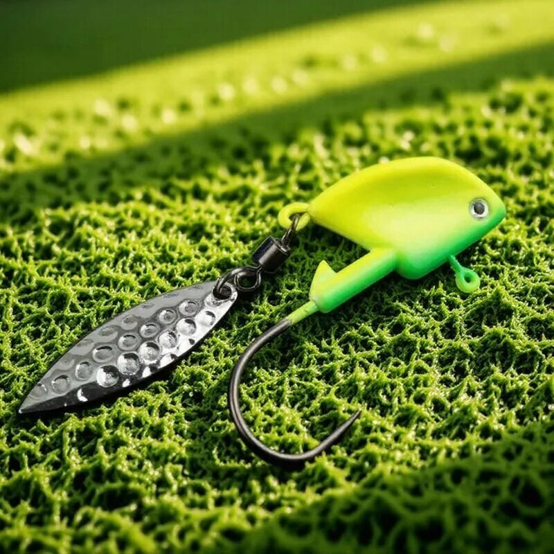 Блесна для рыбалки Hard Bait Jigging, набор для спиннинга с крючками и лепестками из нержавеющей стали, 10 шт.