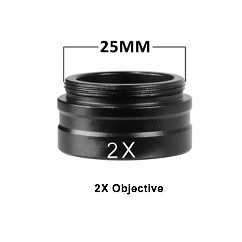 Объектив микроскопа 2X, 25 мм