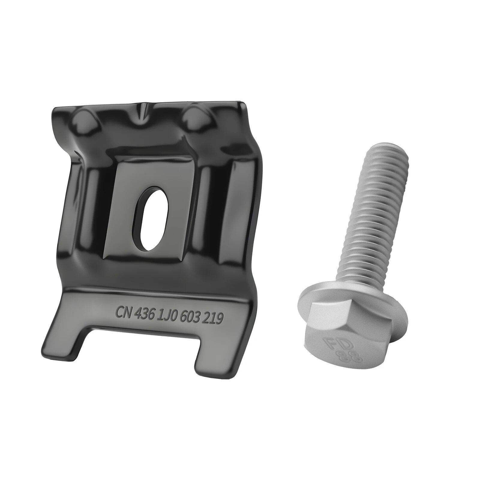 Комплект кронштейнов и болтов для аккумулятора VW Beetle CC Tiguan Touran Golf MK4 MK5 Passat B6 Polo Audi A3 Q3 — 1J0803219