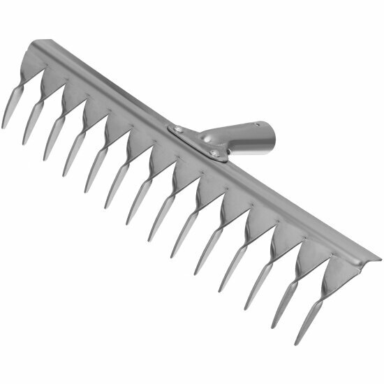 Грабли Сибртех нержавеющая сталь, 340 мм 61759