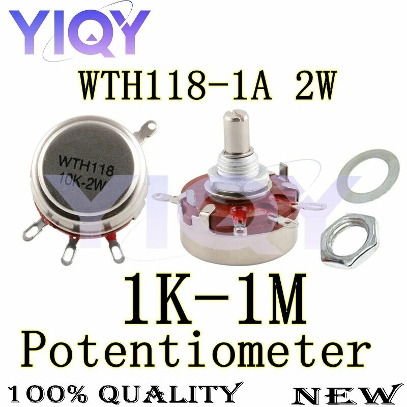 Потенциометр YIQY WTH118-1A 500K