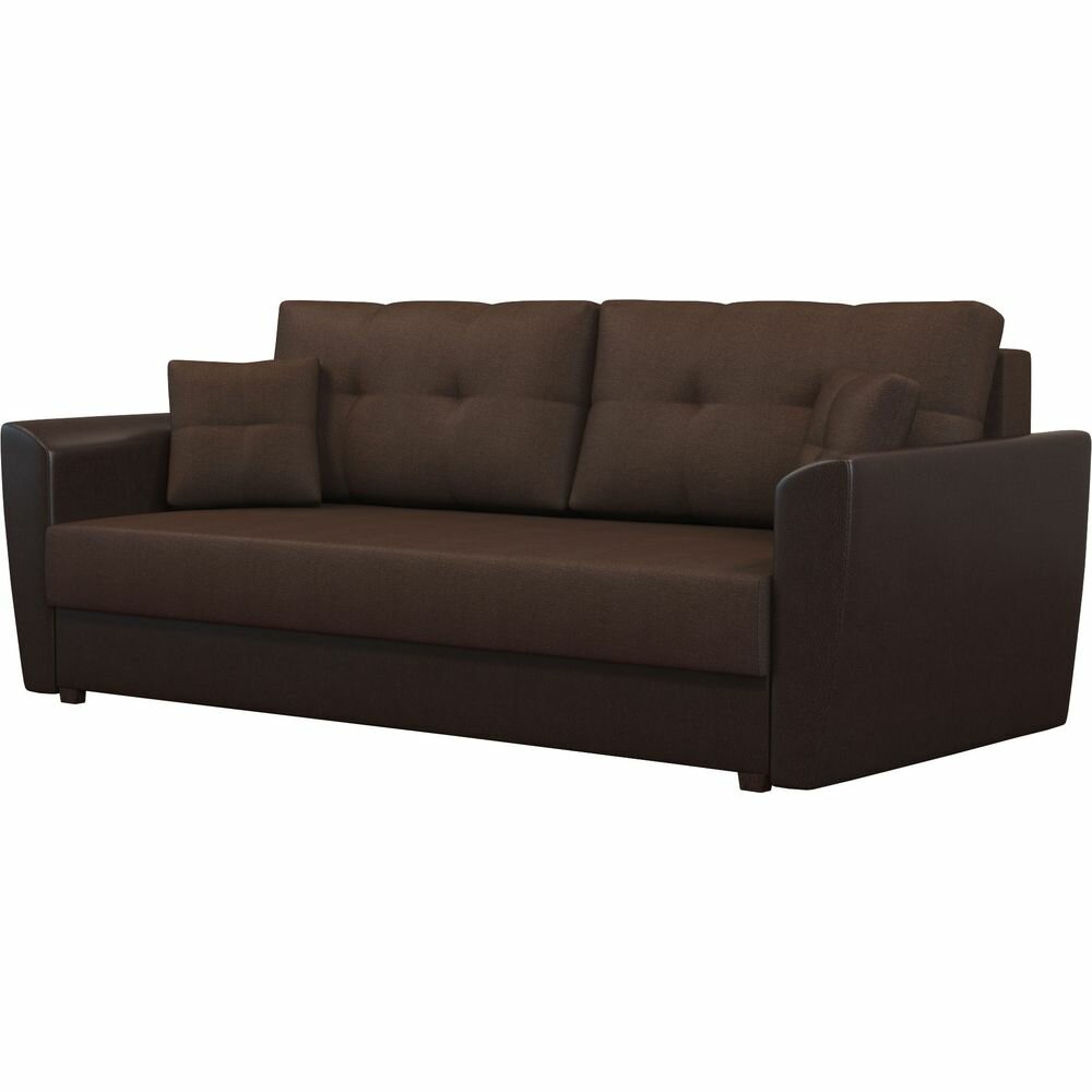 Диван еврокнижка Наш Диван Амстердам А5 темно-коричневый