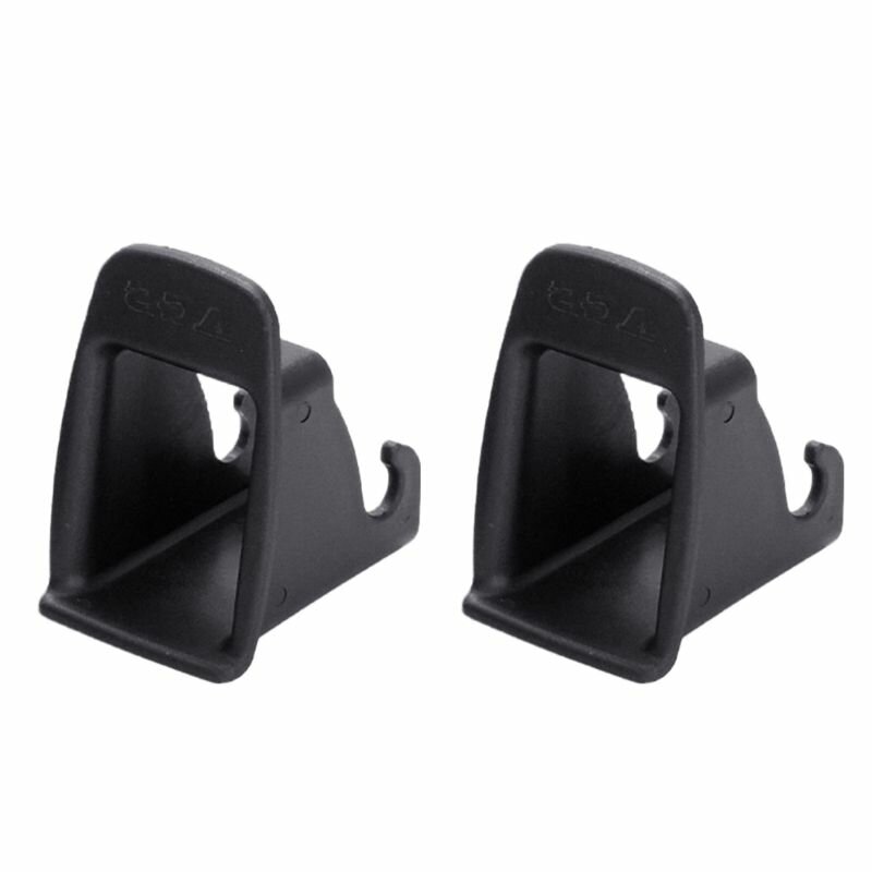 Интерфейсы Направляющая для защелки ремня безопасности, 2 шт. Автокресло интерфейсов ISOFIX, Фиксированные направляющие пазы с пряжкой, Кронштейн крепления автокресла