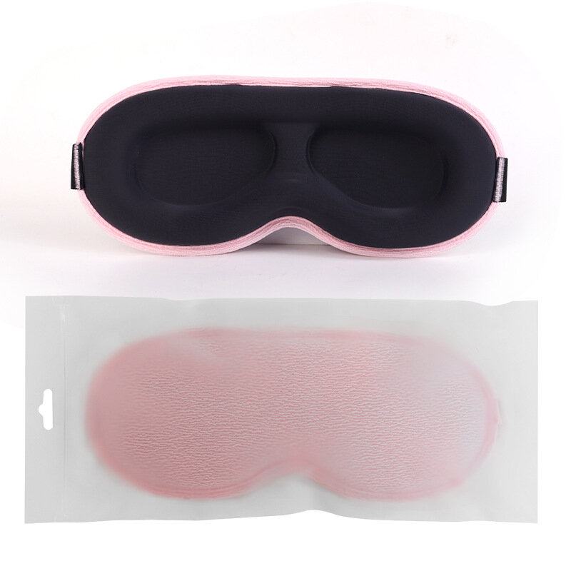 3D маска для глаз, стерео, блокирующая свет, для глубокого сна, не давящая на глаза, для авиационных путешествий, унисекс, маска для защиты глаз из пены с эффектом памяти
