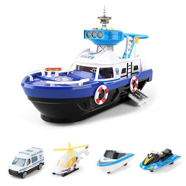 Корабль Детские игрушки Лодка Большая музыка Освещение Образовательные игрушки Моделирование трека Устойчивое образовательное обучение Исследования Игрушки Подарки (красочные)