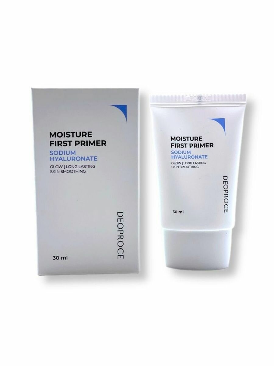Увлажняющий праймер с гиалуронатом натрия MOISTURE FIRST PRIMER SODIUM HYALURONATE