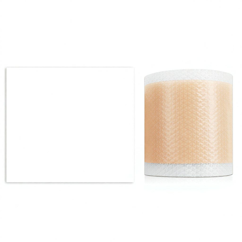 4см * 3м Пластырь для удаления шрамов Эффективное удаление шрамов Силиконовый гель Телесного цвета Самоклеящийся Пластырь от акне и ожогов Ремонтный пластырь для пятен