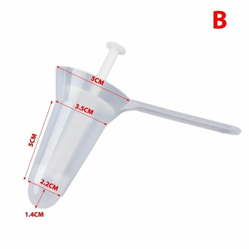 Анальный крюк, прозрачный