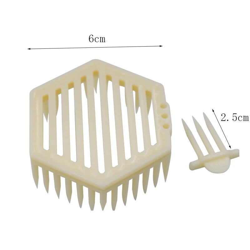 Набор инструментов для пчеловодства из пластика 13 шт Белый, 4 pcs