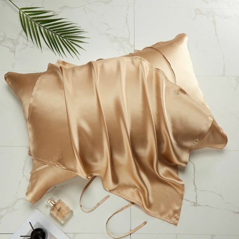 6A Шелк тутового дерева 30 мамме Чистый шелк Одиночная подушка Полотенце Красота Пара Одиночное полотенце Головной платок Анти-клещи Шелк Лето