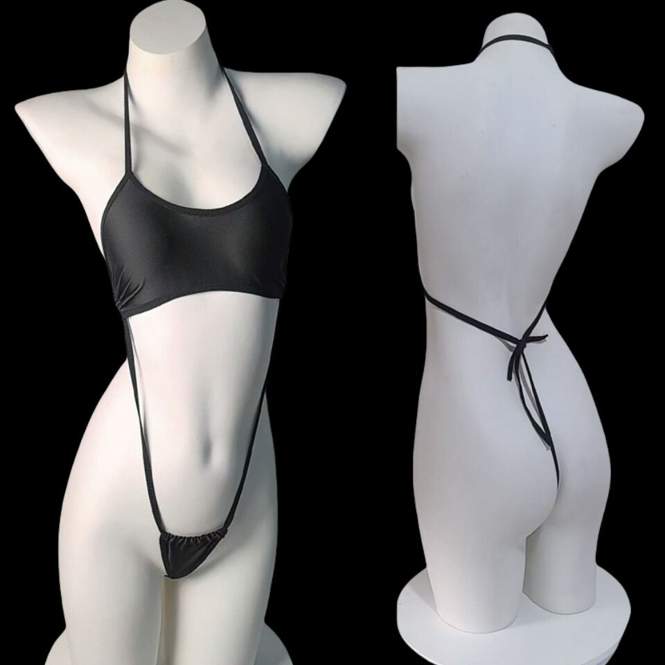 Сексуальный кружевной боди с открытой промежностью, прозрачным дизайном, обнажающим грудь и состоящий из трех частей. 4