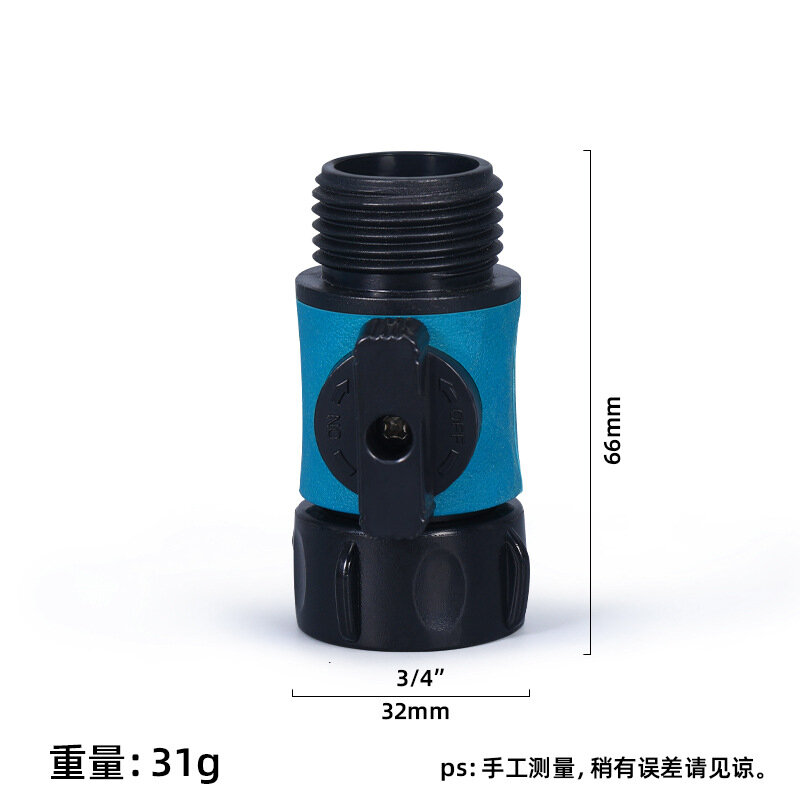 Трансграничные горячие продажи садовый ирригационный разъем 3/4 латунный шаровой клапан типа Y шунт соска разъем