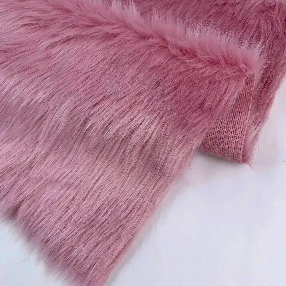 Розовый искусственный мех 30x50 см, Color: 07