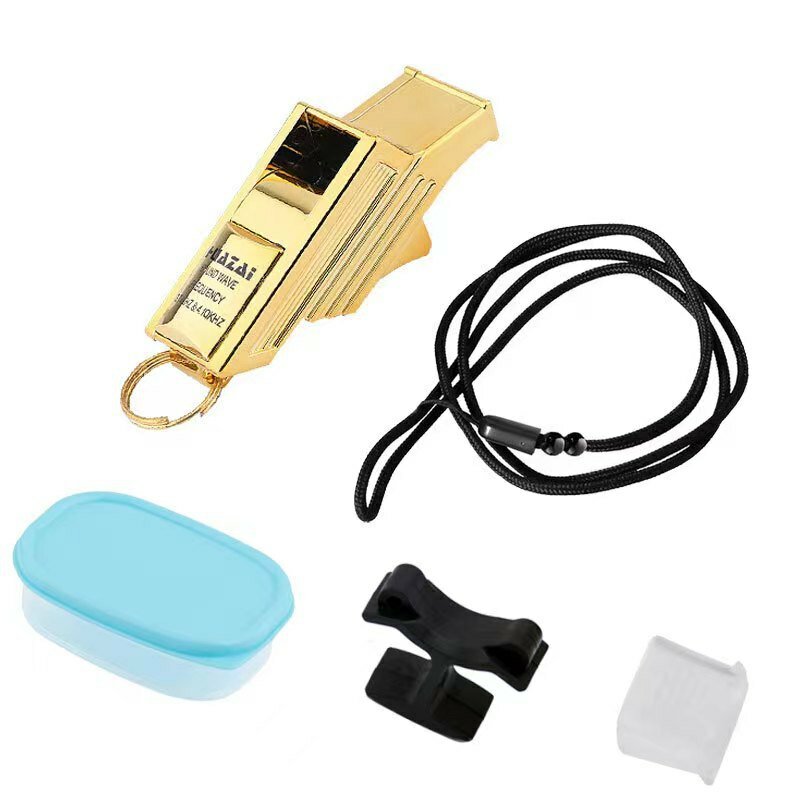 Футбольный свисток HUAZAI Huazai, без косточек, для баскетбола, спортивных игр, тренировок, высокочастотный свисток для