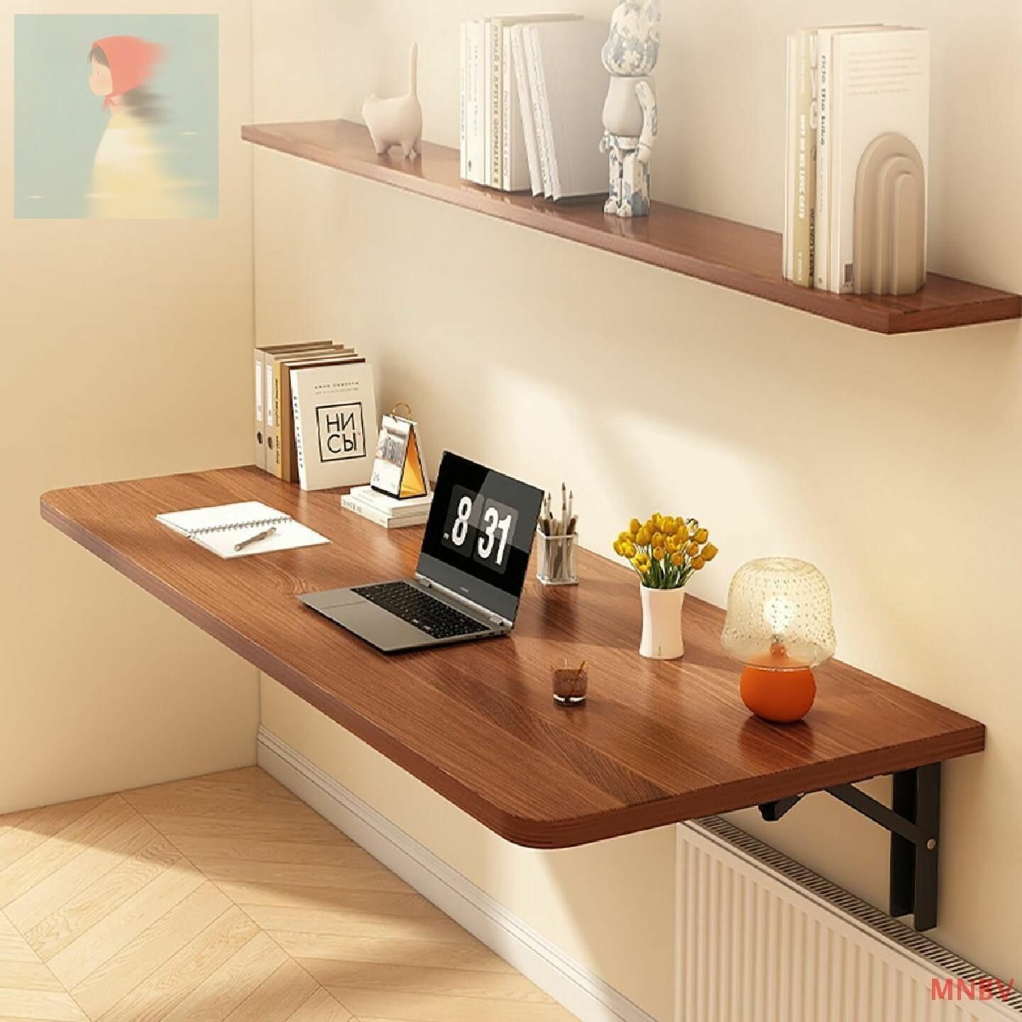 Стол-книжка Раскладной, 80х40х70 см