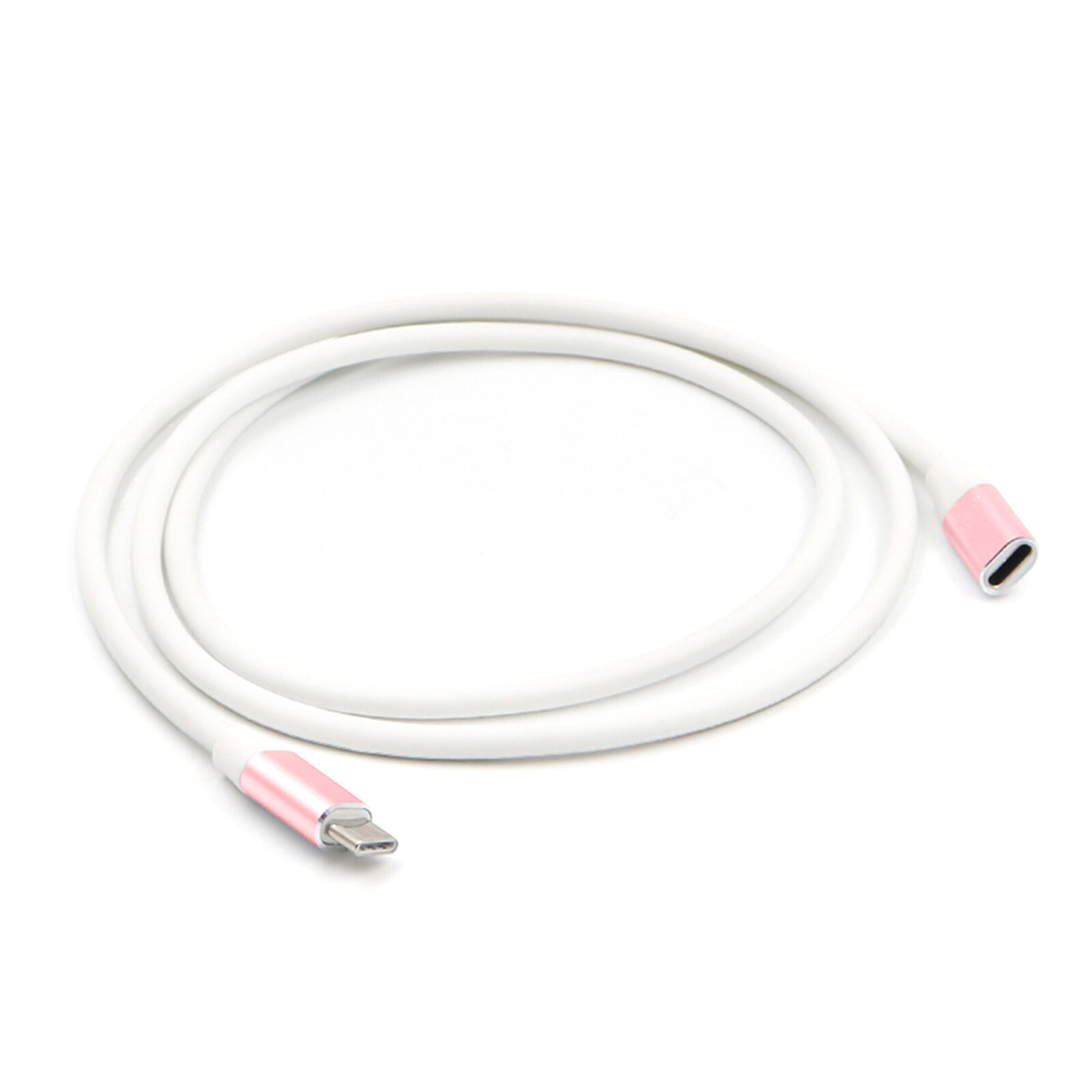Кабель-расширение USB-C USB 3.1 Male to Female, адаптер, преобразователь, кабель для синхронизации данных и зарядки, длина 1M, для Nintendo Switch, для MacBook с портом Type-C, цвета: серебристый, золотой, розовый золото, серый