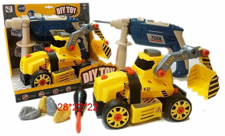 DIY Конструктор Экскаватор 9905 с 3 лет