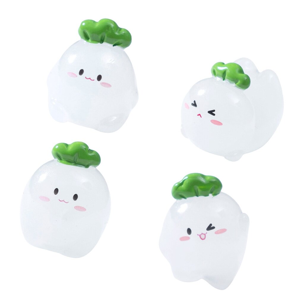 Украшение, Милая светящаяся кукла-эльф из редиски с милыми маленькими украшениями