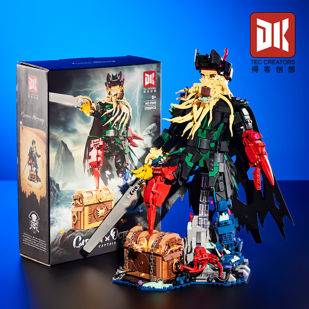 Deke 6006 Новый маршрут-Санта-Мария Коллекционная модель корабля образовательная сборка Building Block игрушка подарок на день рождения