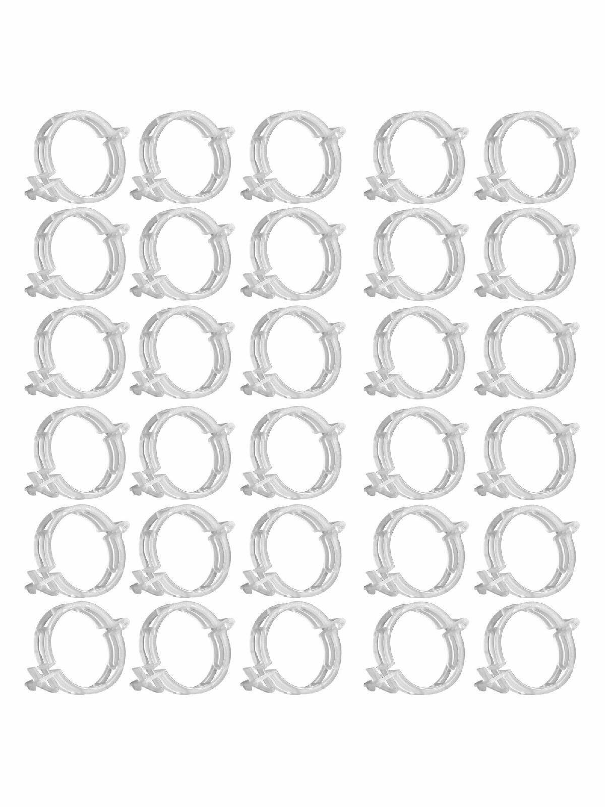 100x Садовые зажимы для крепления помидоров винограда и огуречной лозы к системам