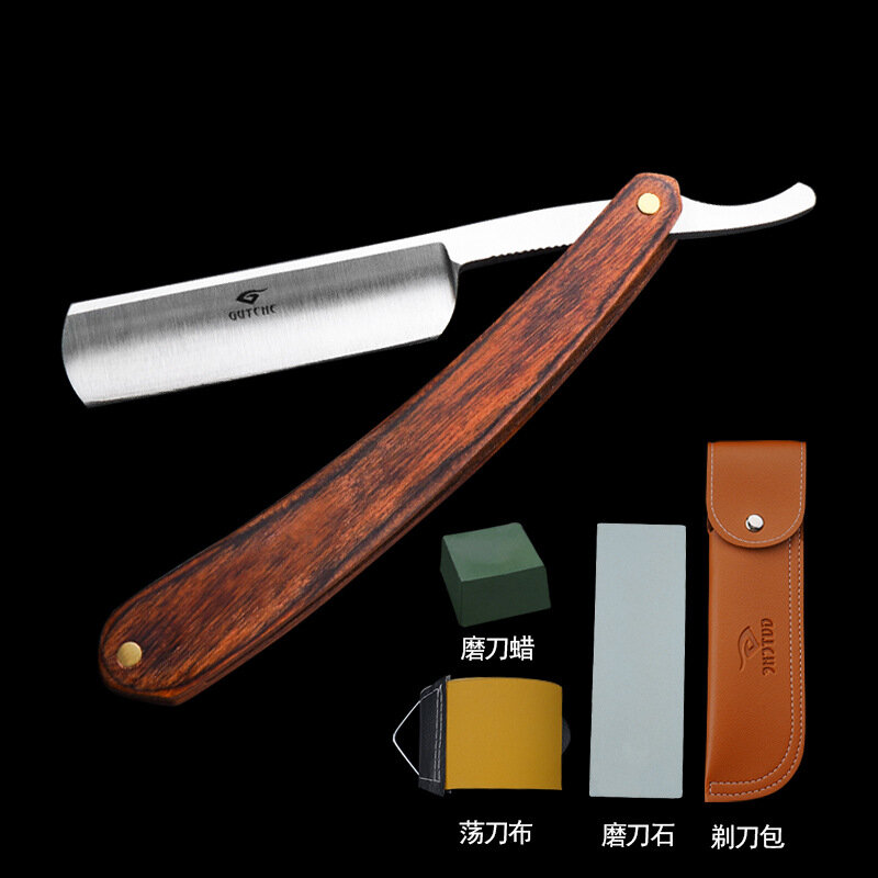 Старомодная бритва для барбершопа, специальная бритва для лица, бритва для бритья головы, ручная бритва для парикмахерских, ретро стиль