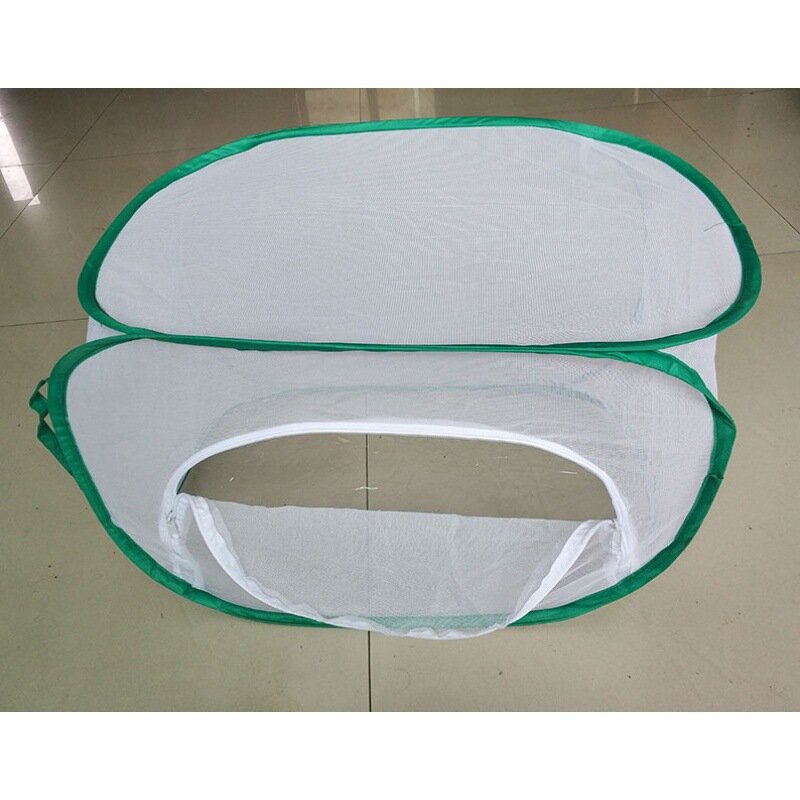 Большая складная клетка для домашних животных, клетка из ПВХ для бабочек, теплица для выращивания растений, сетка для насекомых, клетка для разведения рептилий