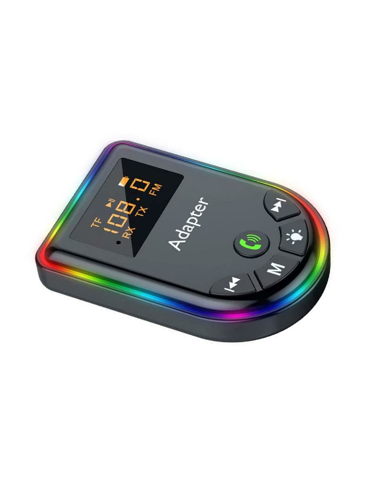 Приемник-передатчик звука со светодиодным дисплеем Адаптер AUX HIFI для наушников Car TV PC