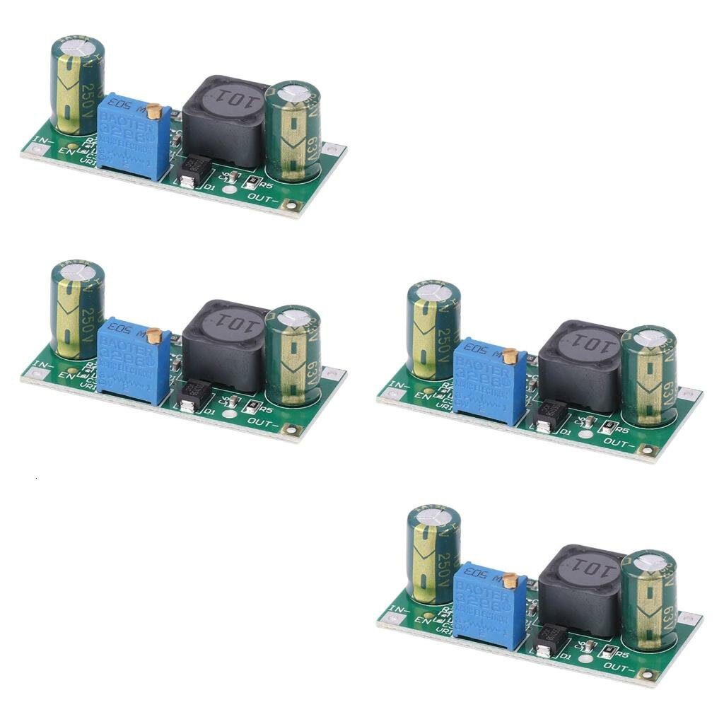 Понижающий преобразователь 12-120 В в 1,25-48 В, Упаковка из 4 штук