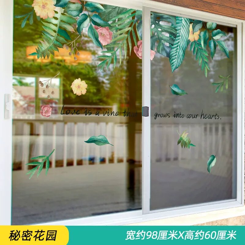 Наклейки для украшения окон детской комнаты, стеклянных дверей, окон детского сада, наклейки для декора окон в спальне,