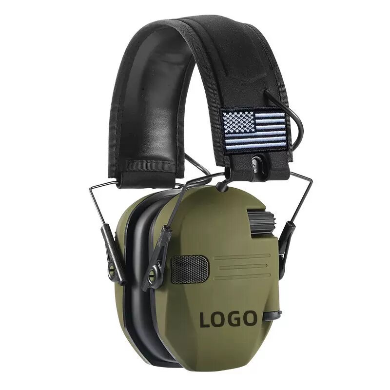 Тактические наушники с функцией звукоснимателя и шумоподавления для реалистичных игр CS, складные спортивные наушники