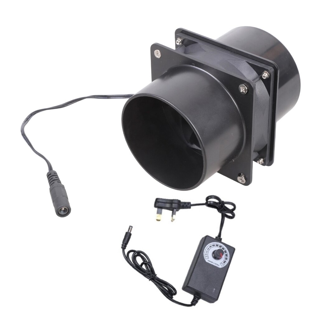 Вытяжной вентилятор 80 мм 12 В для паяльника с регулировкой скорости