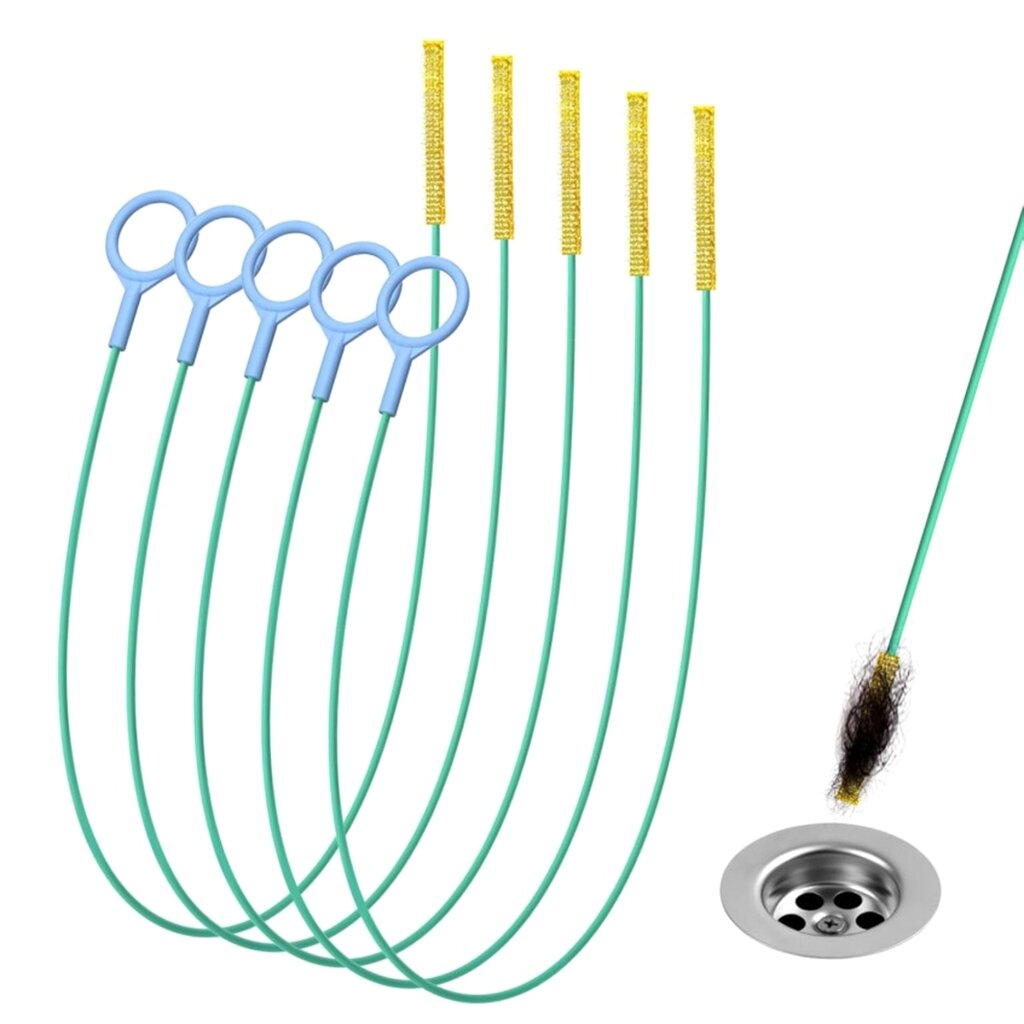 Многофункциональный инструмент для прочистки слива, аксессуар для чистки труб на кухне и в ванной