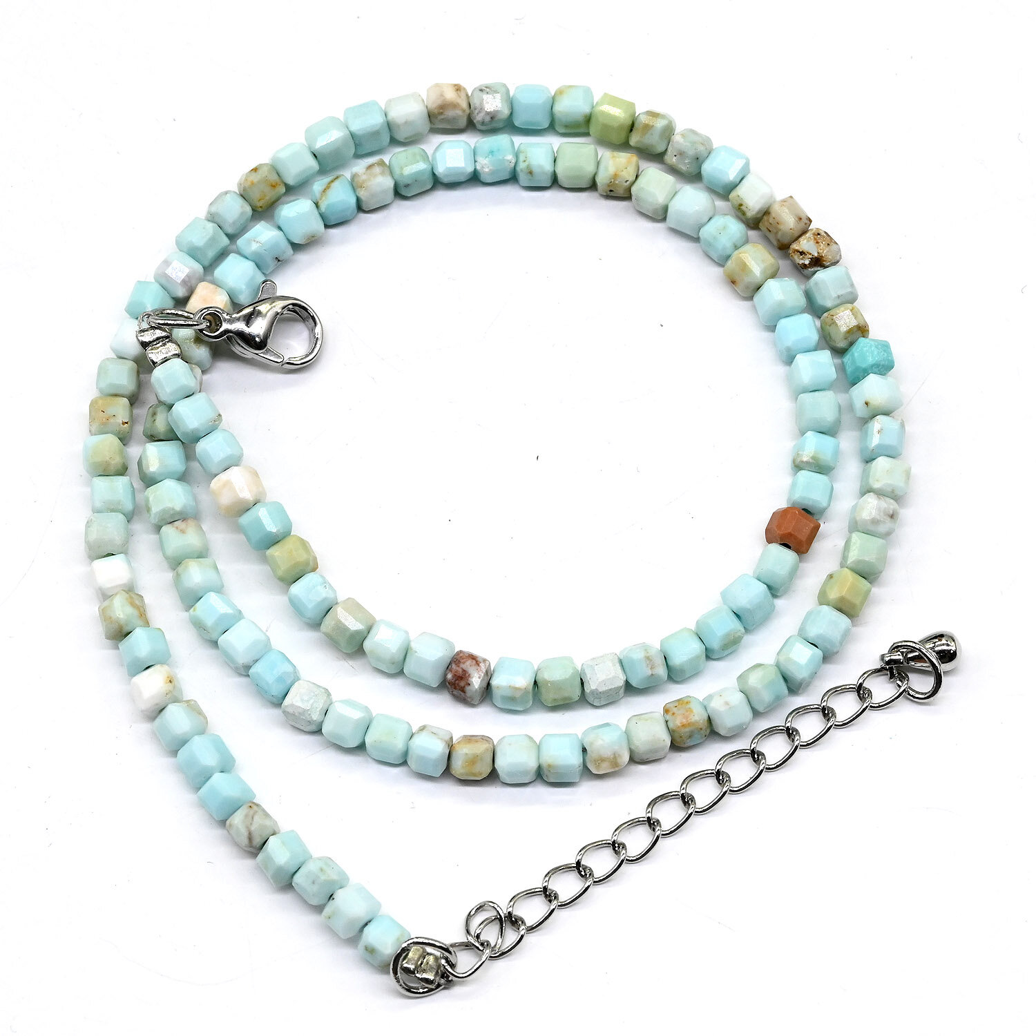 Чокер, амазонит