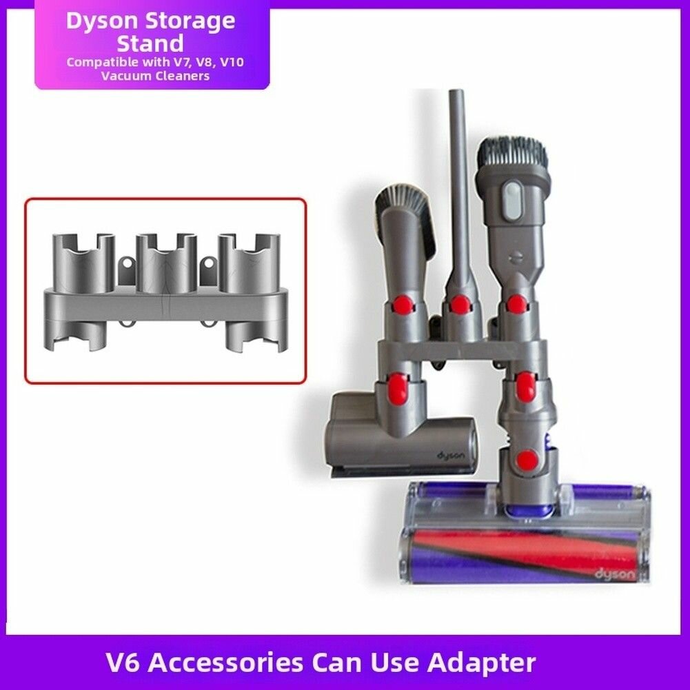 ZHI HUA Настенный кронштейн для хранения пылесоса, не требующий сверления, подставка-держатель, аксессуары