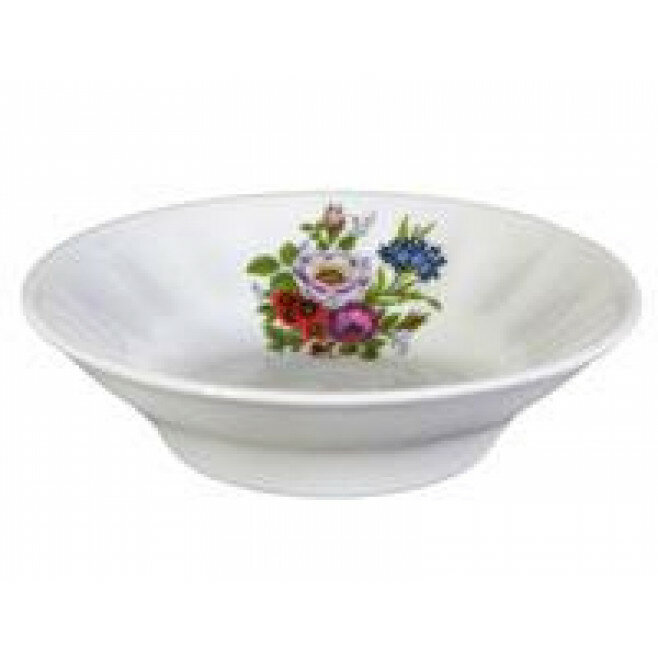 Блюдце фарфор 110ММ Д/варенья букет цветов ДФЗ