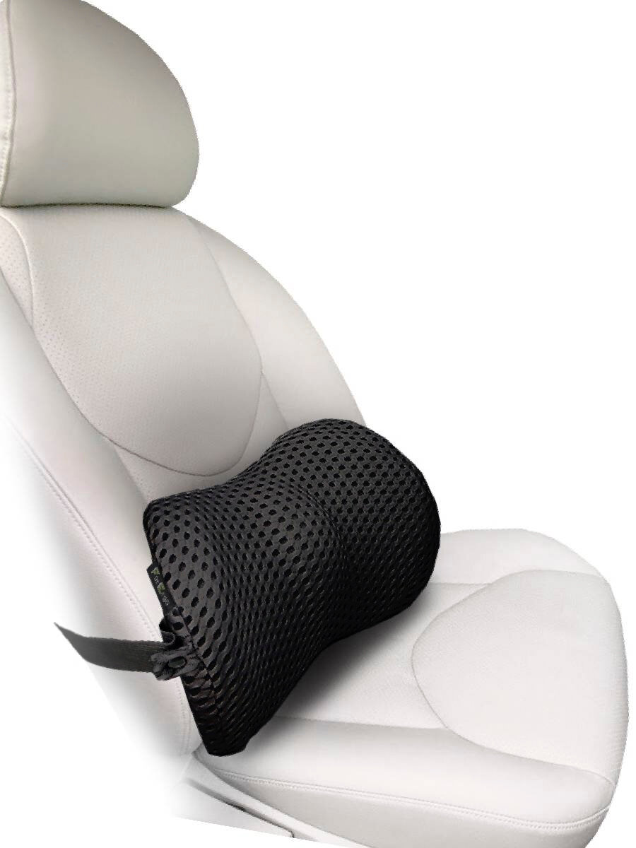 Подушка под поясницу автомобильная "Валик" с эффектом памяти, поясничный упор на автомобильное сиденье