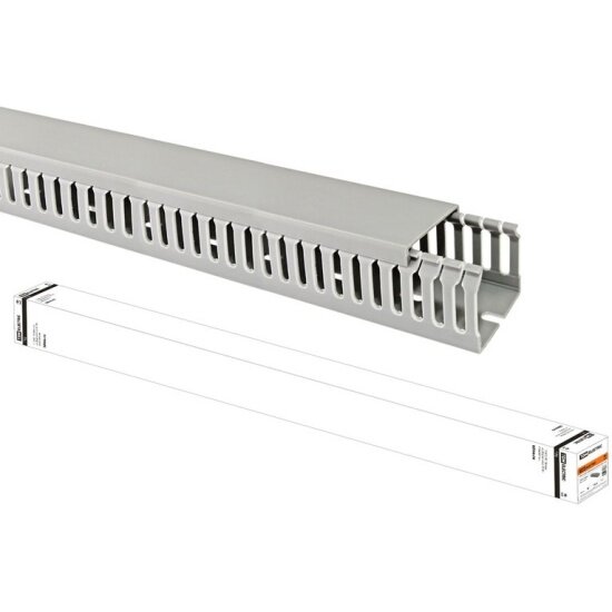 Кабель-канал Tdm Electric перфорированный 80х80 перфорация 8/11 (16 м), SQ0410-0007