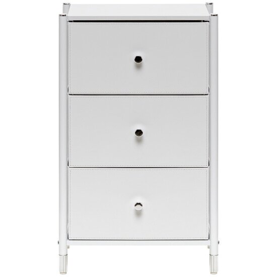 Комод Leset Нирита/Хайди, 3 ящика, Белый