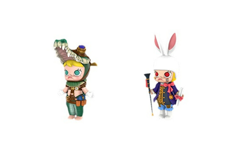 POP MART Молли Steampunk Collection Слепые коробки 1 слепой бокс Полная упаковка 12 шт null