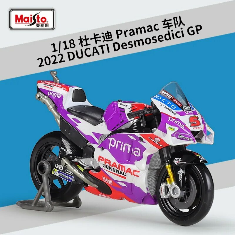 Maisto 1:18 Ducati Pramac 2022, Pramac, 5